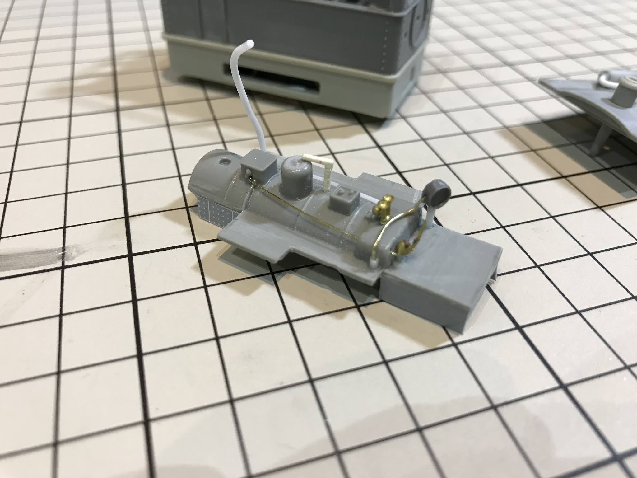 independent modeler: Tram Locomotive H0e (custom made) - construction