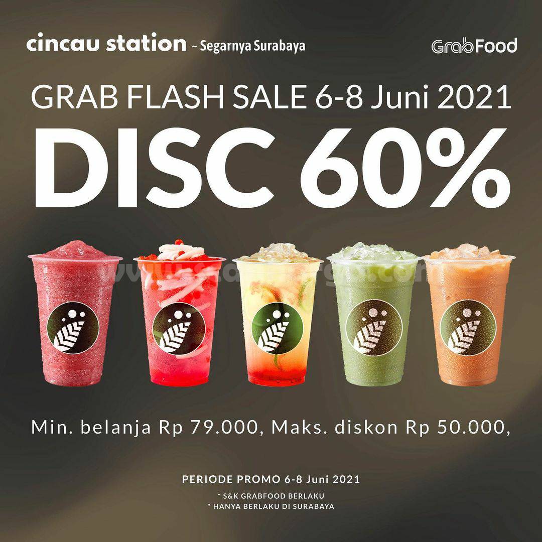 Promo Cincau Station Grabfood Terbaru Hari Ini - scanharga
