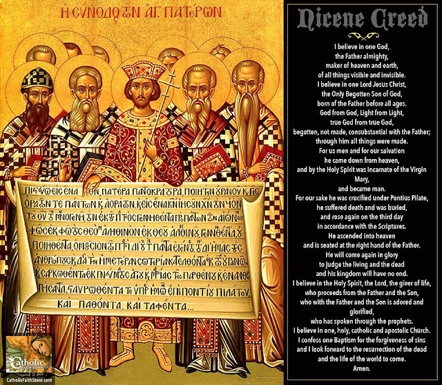 The Nicene Creed's incarnational Trinitarian roots