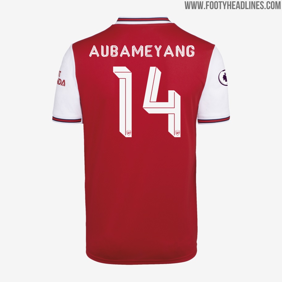 All-New Unique Adidas Arsenal 19-20 Kit Font Revealed - Footy Headlines