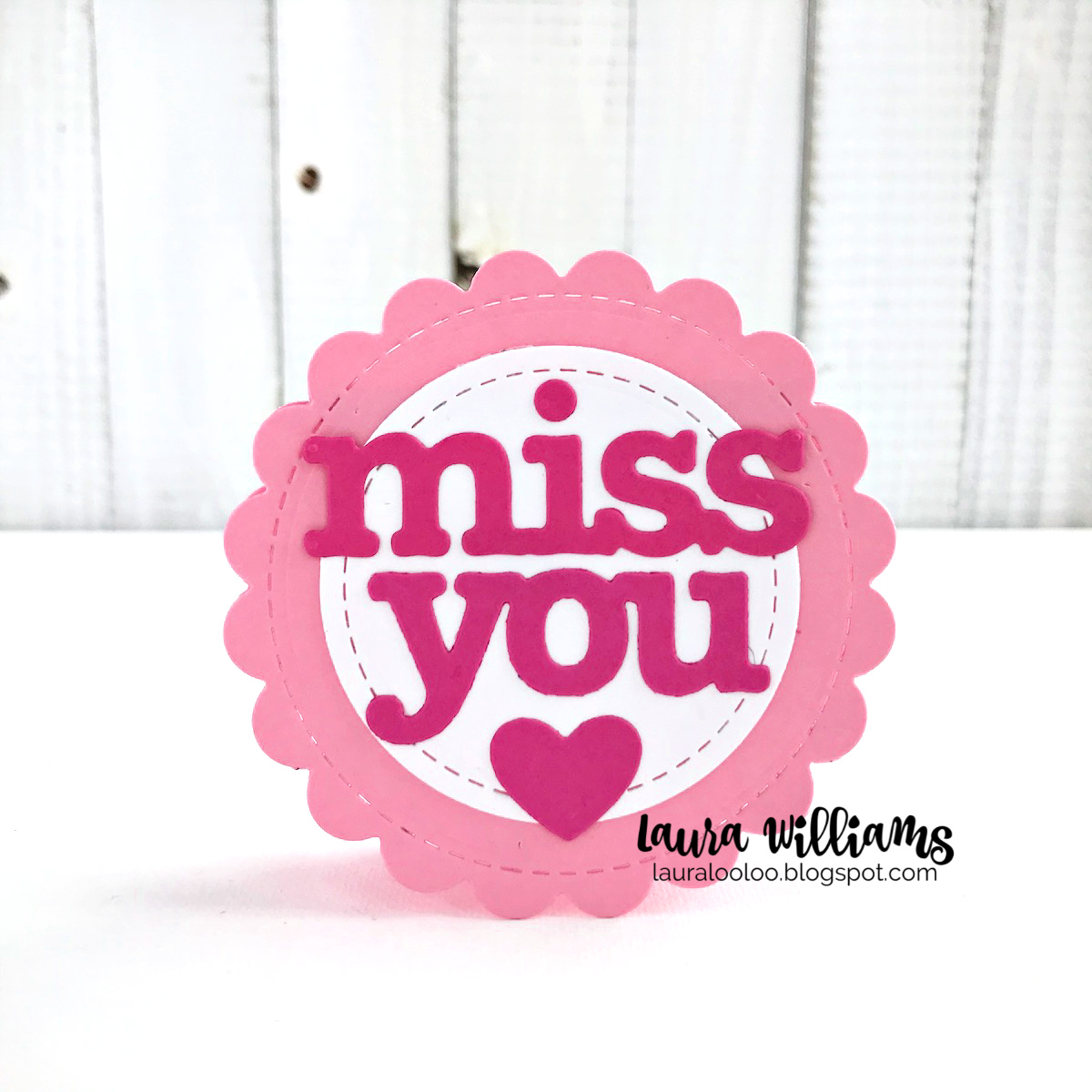 lauralooloo: How to Make Simple Circle-Shaped Cards