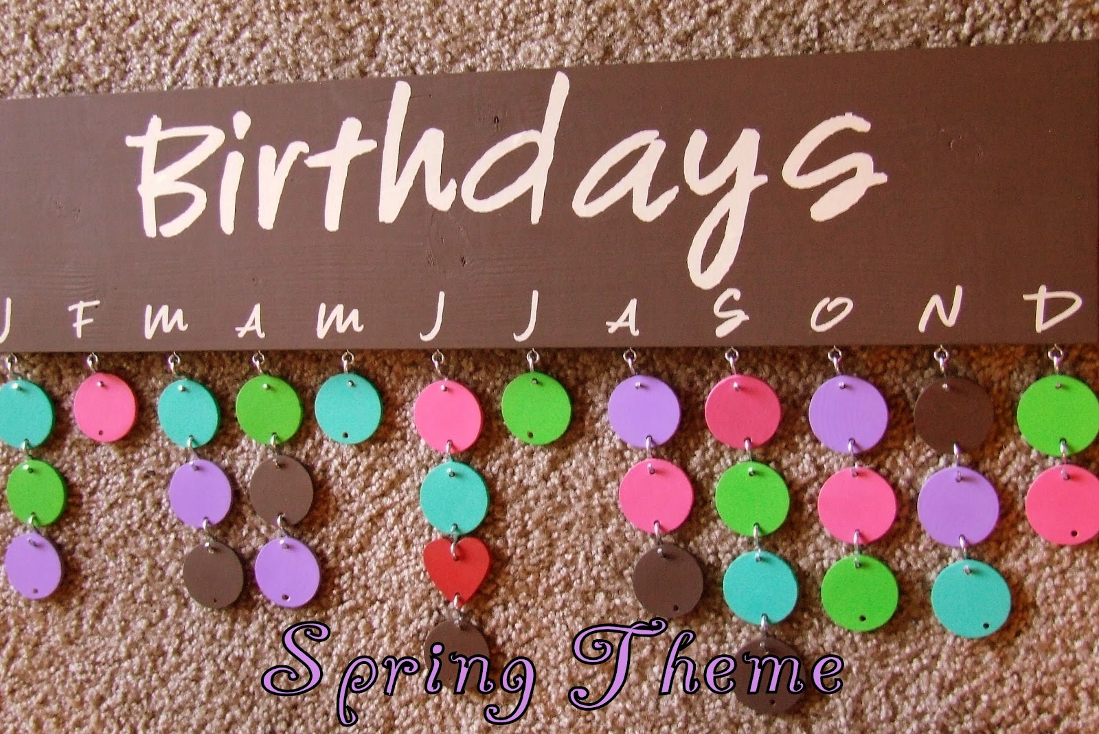 Pearlized: My latest Birthday Board Custom orders