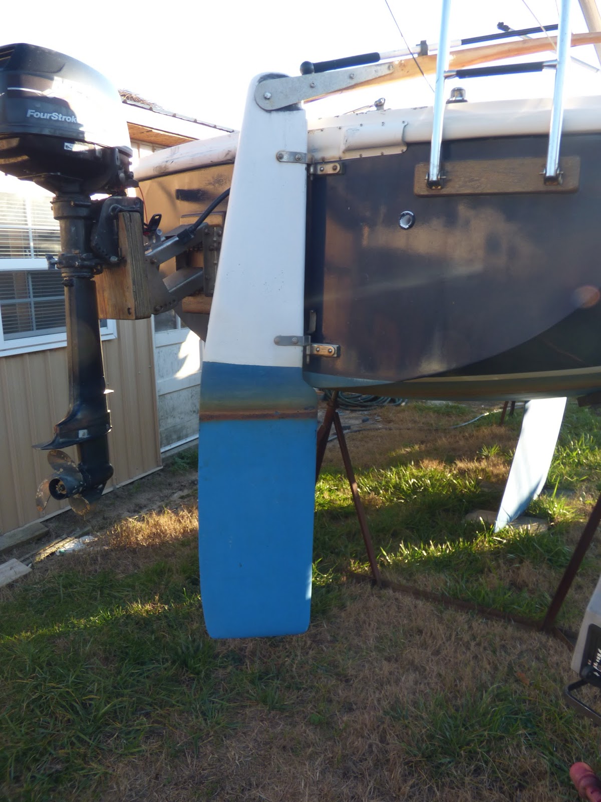 George's Neighborhood: Tanzer 22 rudder Design Types