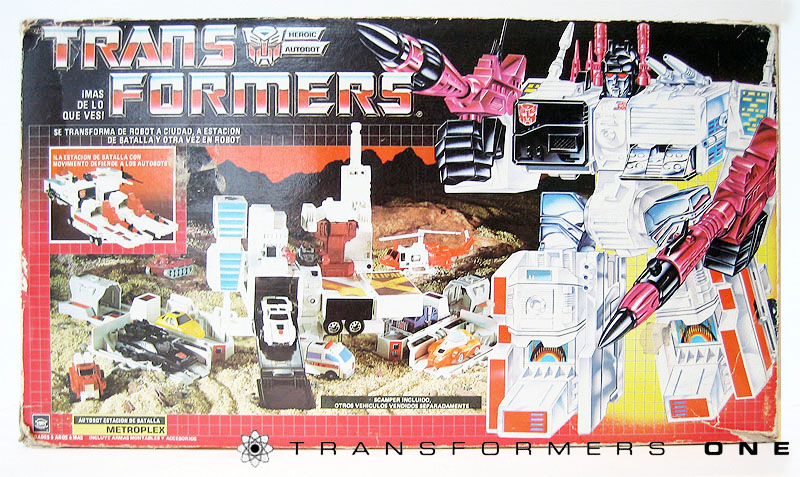Transformers Square One: Mexican G1 "Sparkly Metroplex" Quickie