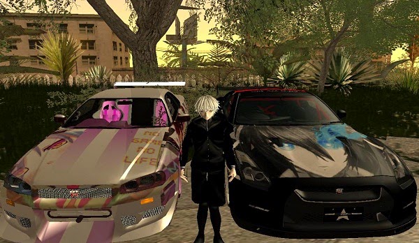 Mobil No Game No Life dan Black Rock Shooter | GTAind - Mod GTA Indonesia