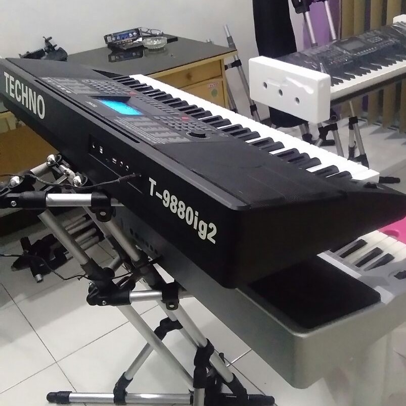 KEYBOARD TECHNO T9880i T9890i FD/Mmc PAKET LENGKAP Sudah Disetting