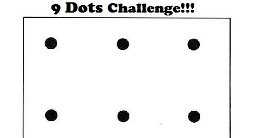 My English: Thinking Out of The Box-9 Dots Challenge!!!