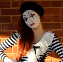 Costume Girls Makeup: French Mime Costume and Makeup Tutorial