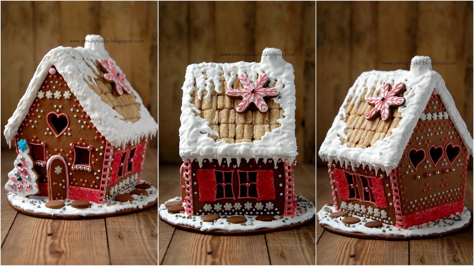 PIN - UP CAKE: Chatka z piernika (instrukcja wykonania krok po kroku ...