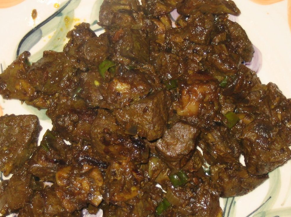 Easy south indian recipe: Mutton Liver Fry (Mutton Liver Varattiyath)