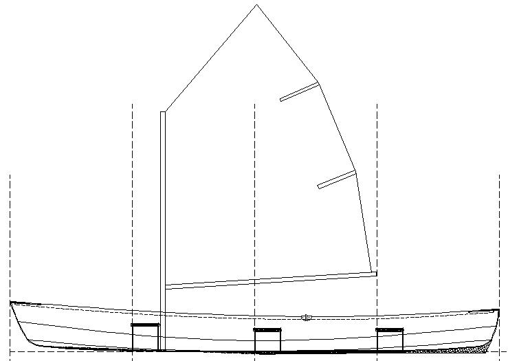 17' sailing canoe | Boat Design Net