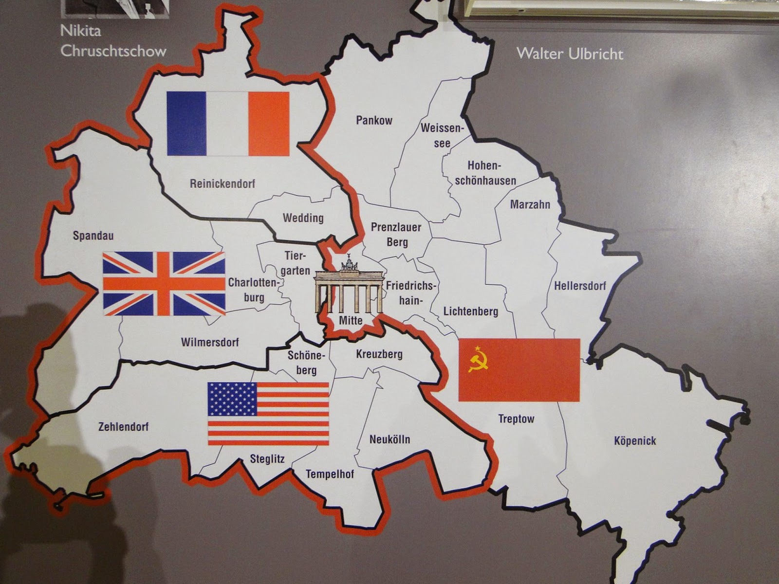 Berlin z mojej perspektywy.: Berlin murem podzielony!