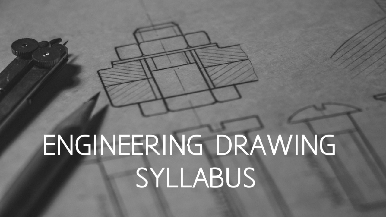 इंजीनियरिंग ड्राॅइंग (ENGINEERING DRAWING) SYLLABUS 2021 हिन्दी और ...
