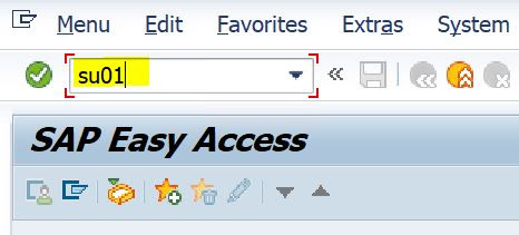 How to create user in sap?