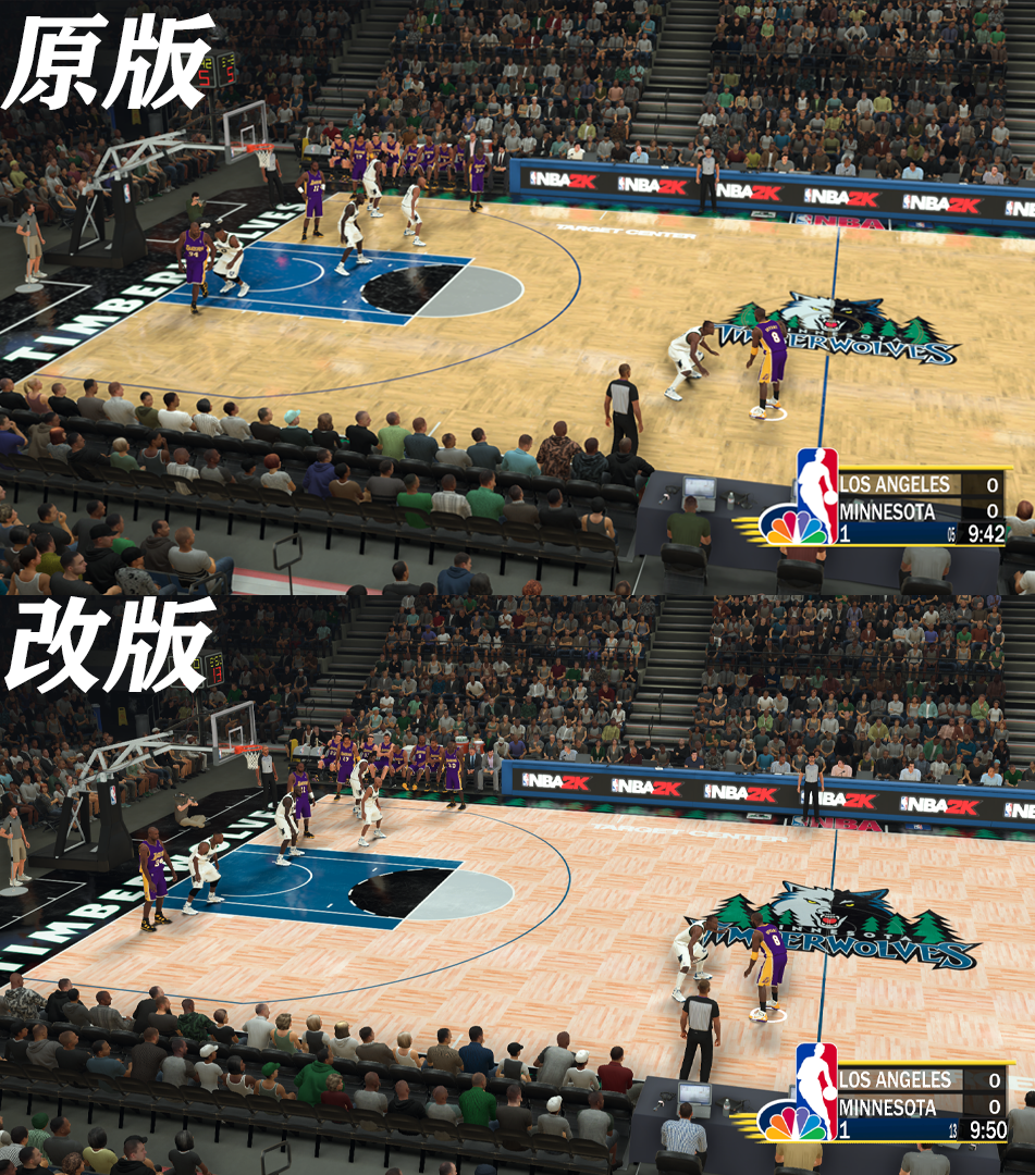 NBA 2K20 2004 Minnesota Timberwolves Court by LeBron - Shuajota: NBA ...
