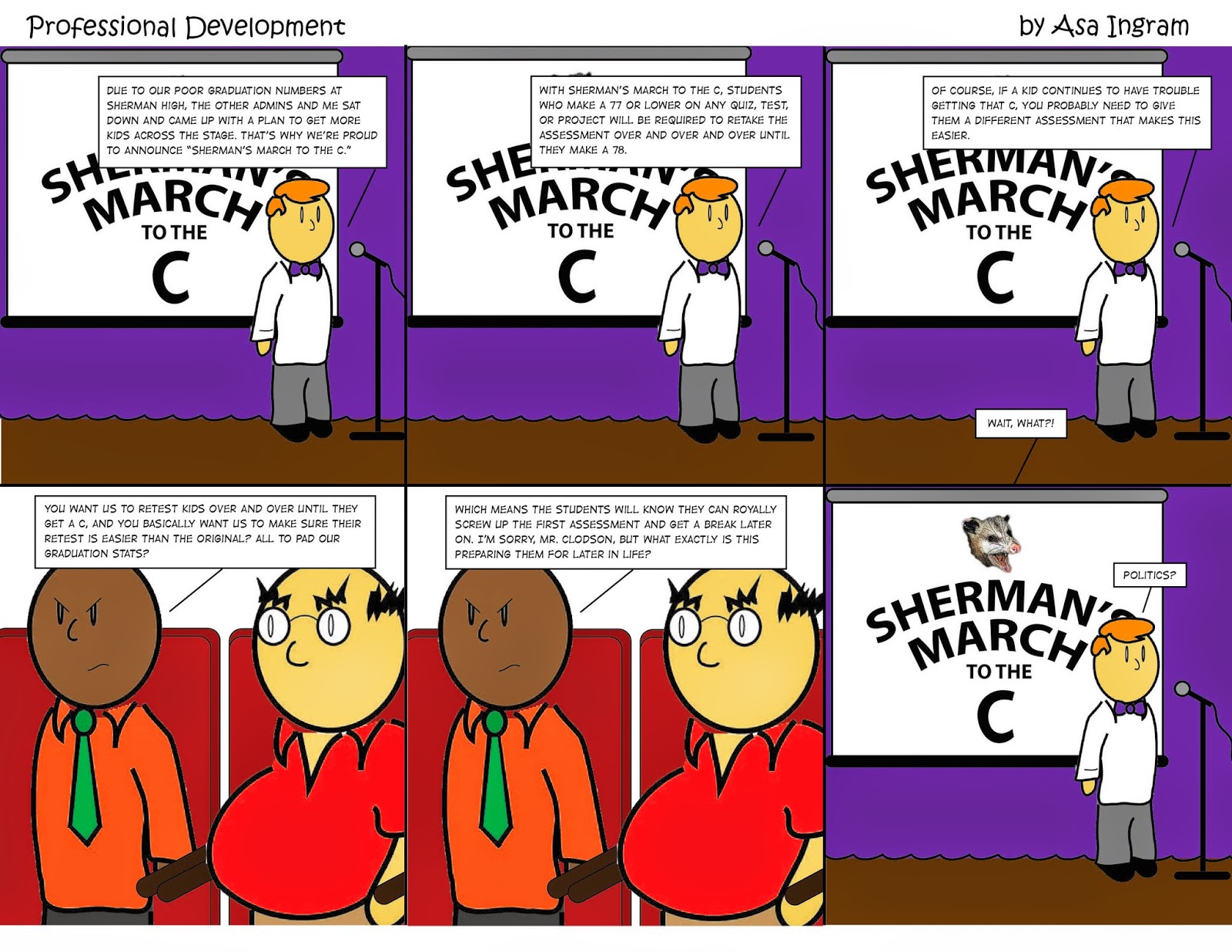 Asa Ingram Professional Development Sherman s March To The C asa-ingram-professional-development-sherman-s-march-to-the-c