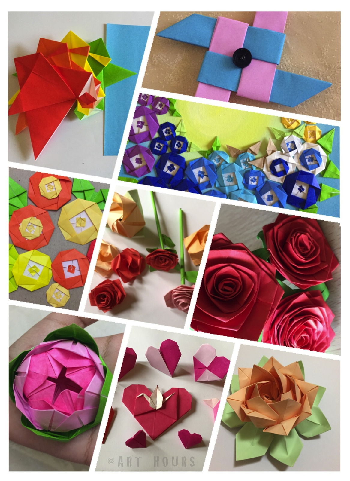 ArchGuide: Origami Models - A Glimpse to our Origami Journey so far...