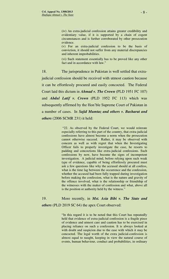 Well settled that extrajudicial confession should be received with ...