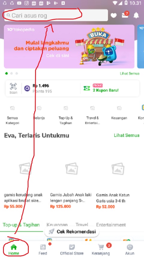 Cara Menambahkan Catatan Untuk Penjual Saat Belanja di Tokopedia ...