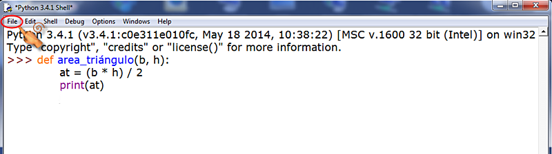 APRENDER A PROGRAMAR CON PYTHON: octubre 2016