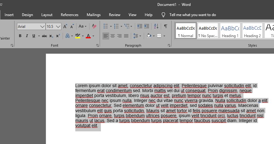 How to DOUBLE SPACE in word.