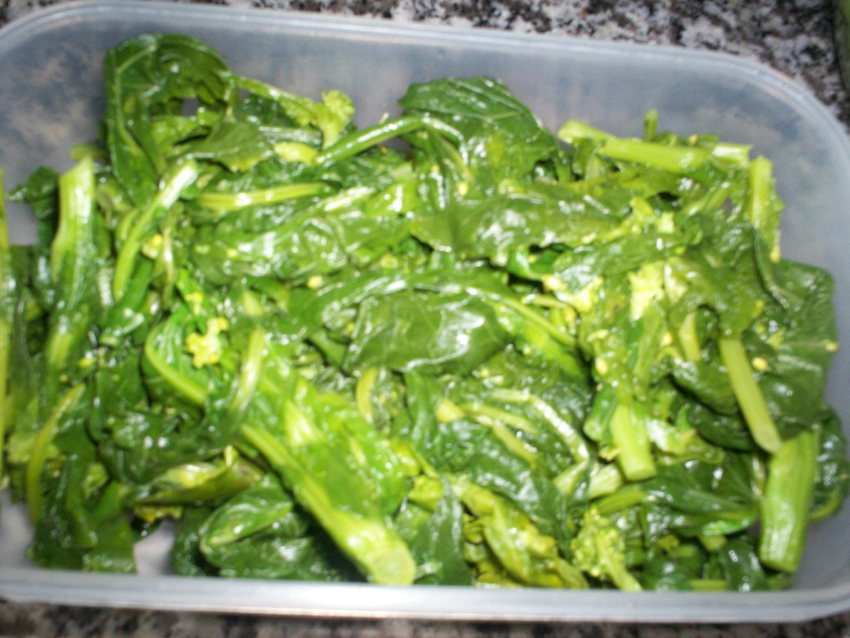 Grelos de nabo - Baú da Conceição