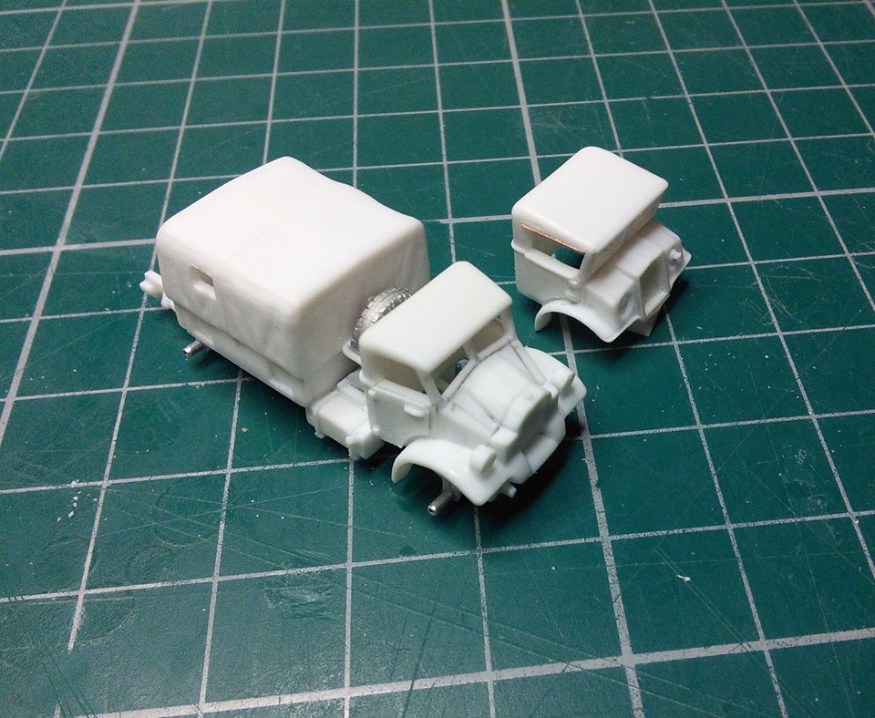 10mm Wargaming: CMP Lorry Master from Arrowhead Miniatures