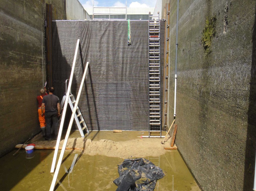 BARDEX II: Some pictures from the flume during preparation