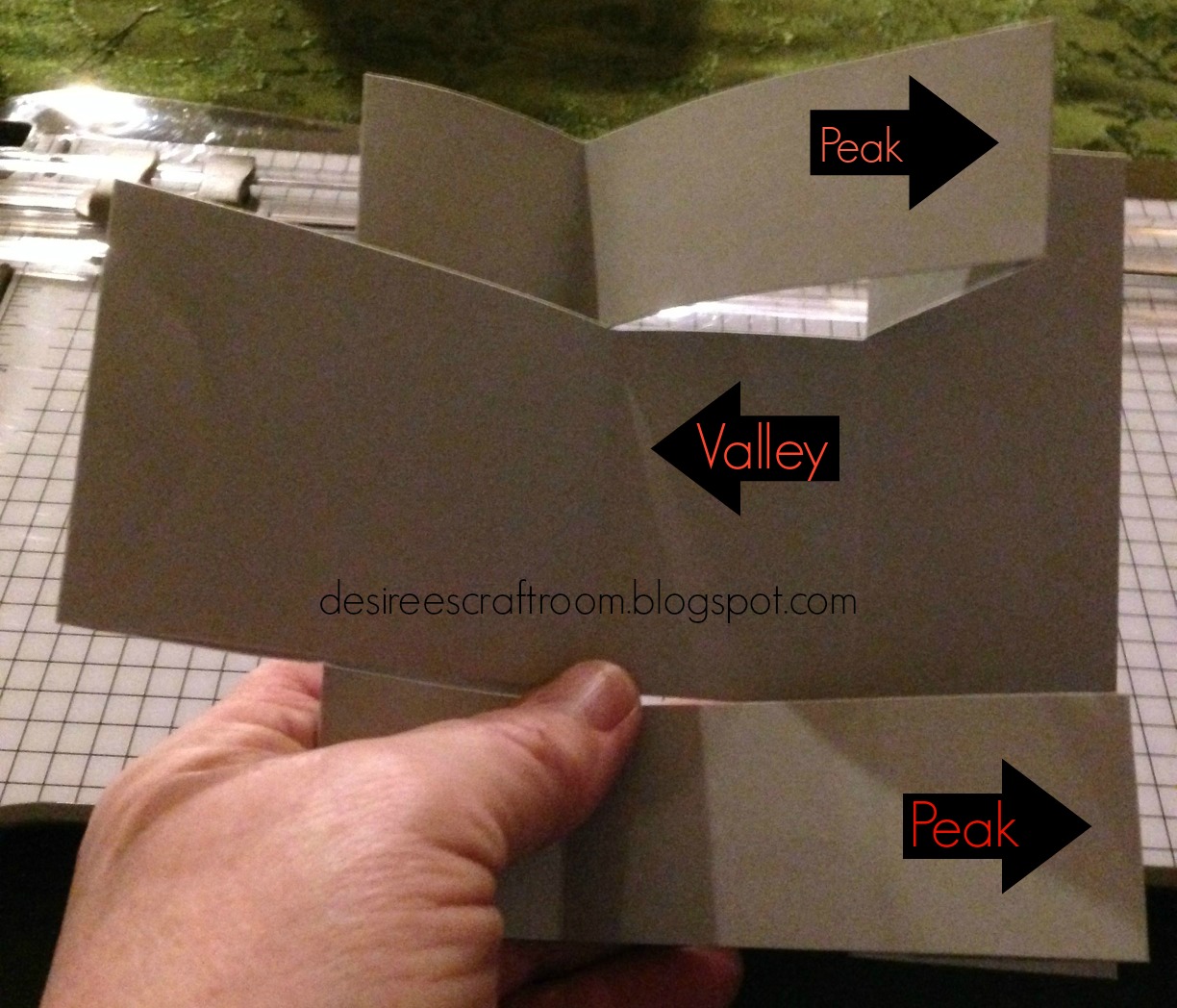 Desiree's Craftroom: Tri-Fold Shutter Card Instructions