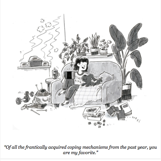 Mystery Fanfare: Cartoon of the Day: Coping Mechanism