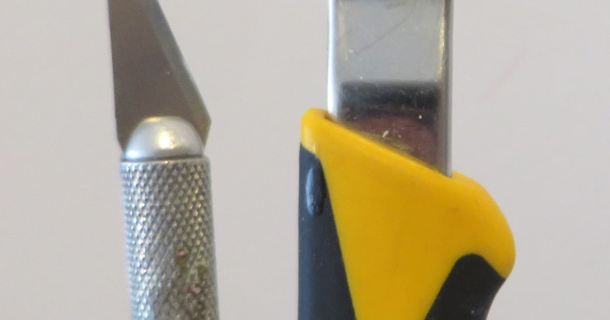 Model Rocket Building: Why A Break-Off Blade Knife?