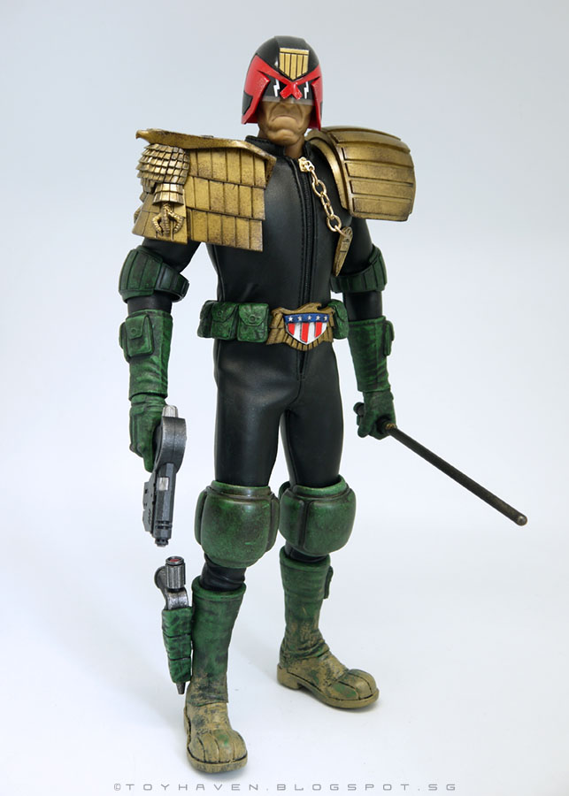 toyhaven: "I am the LAW!" 2000 AD x ThreeA 1/6th Scale JUDGE DREDD 12 ...