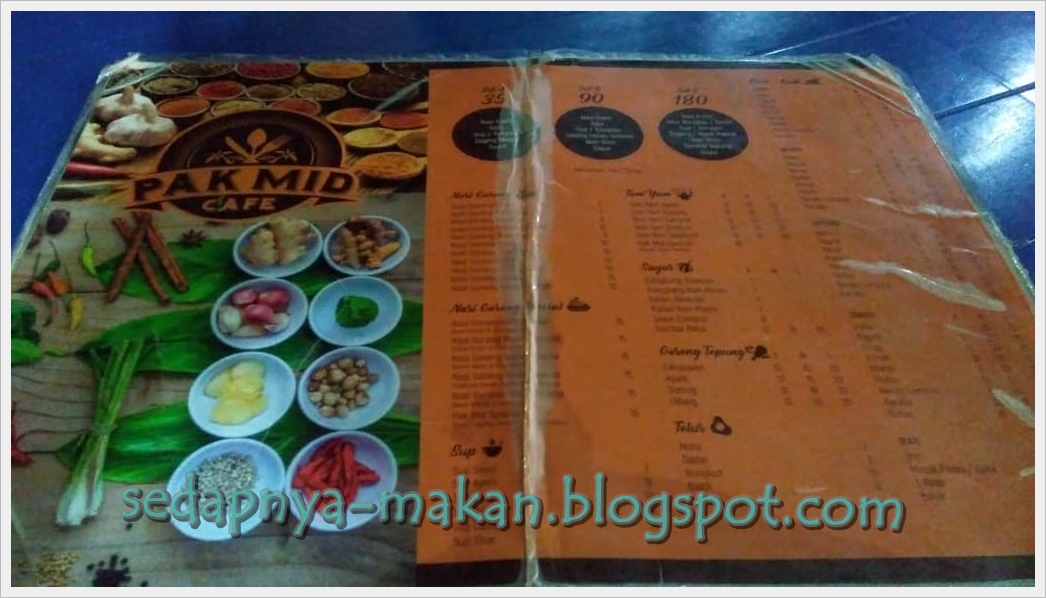 MaKaN JiKa SeDaP: Pak Mid Cafe Batu Ferringhi, Pulau Pinang