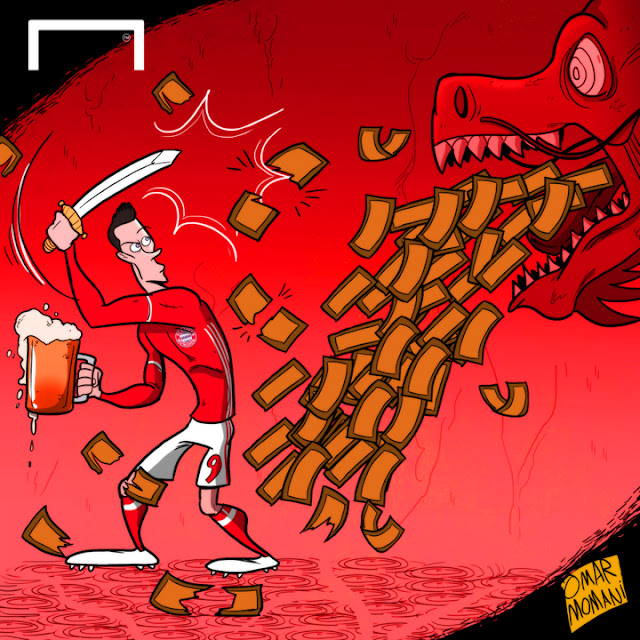 Omar Momani cartoons: Lewy fights China money