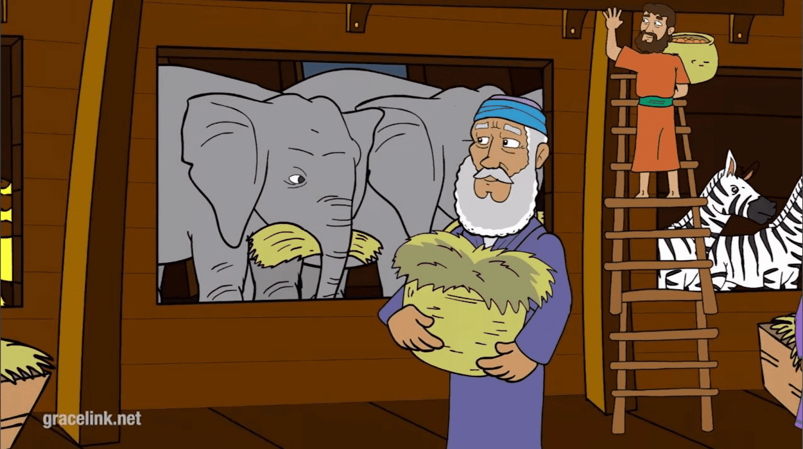 Het godsdienstklasje van juf Leen: De ark van Noach. 1 Houd het veilig ...