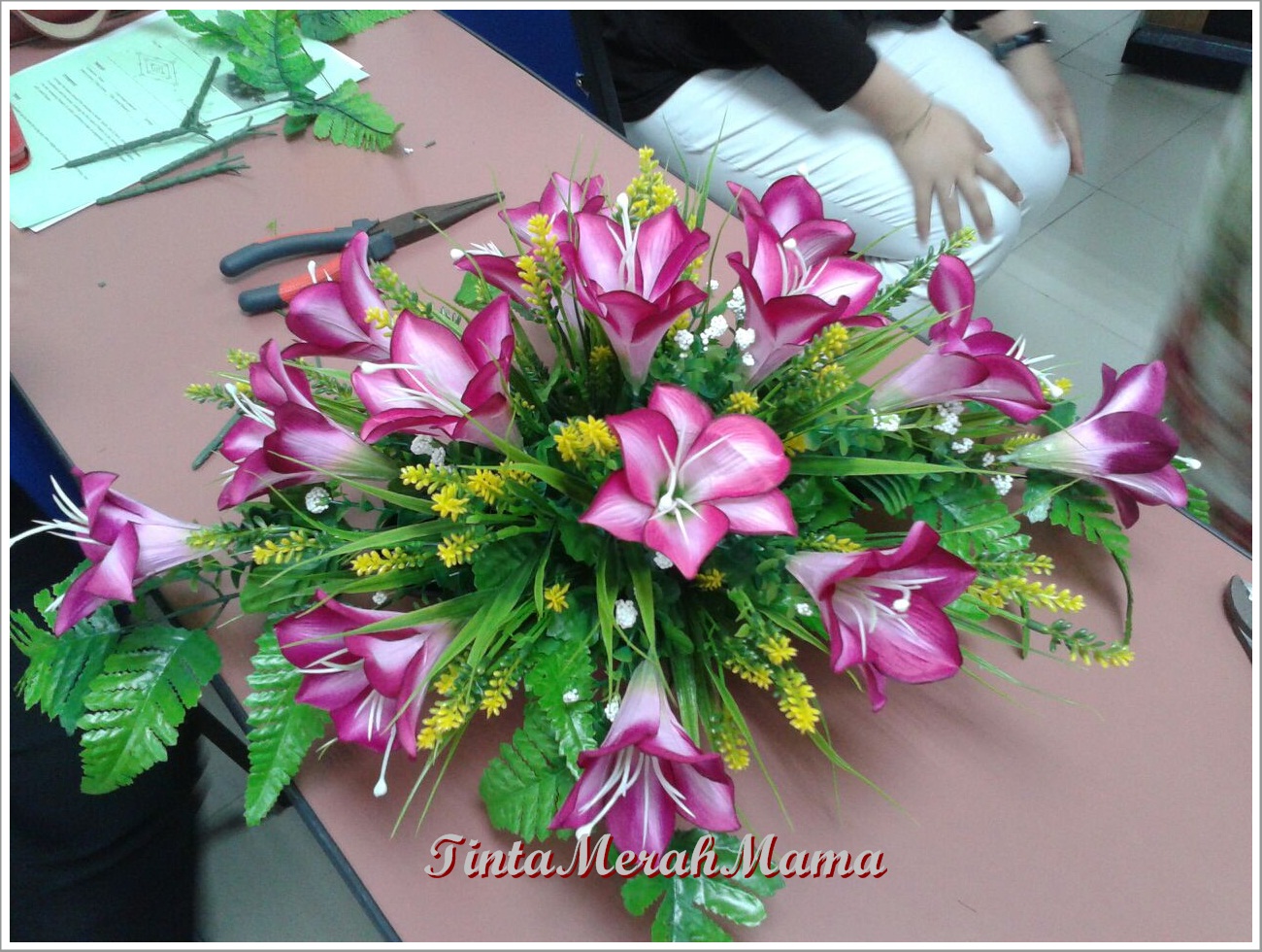 tintamerahmama: mengubah bunga yang simple