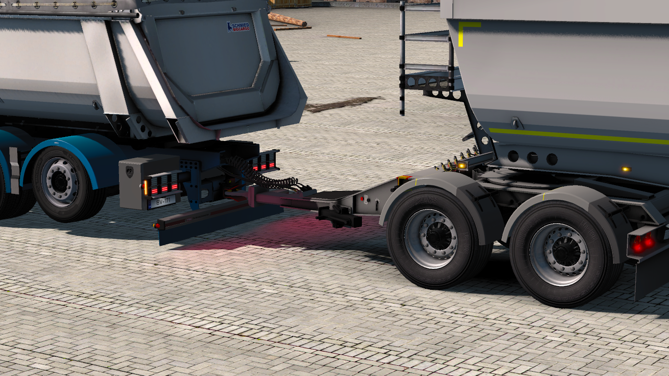 Ekeri dumper body addon + Dolly for Tipper Schmitz v1.1 - Euro Truck ...