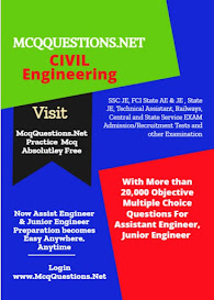 Basic Civil Engineering MCQ Questions and Answers PDF