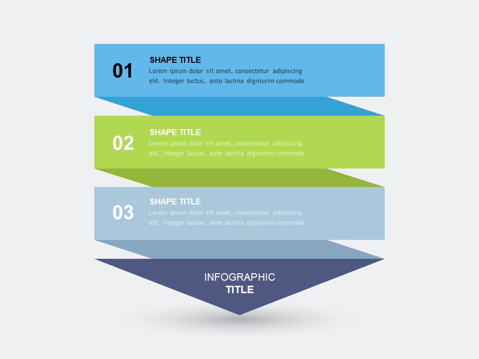 Top Bottom Arrow List PowerPoint Templates - PowerPoint Free