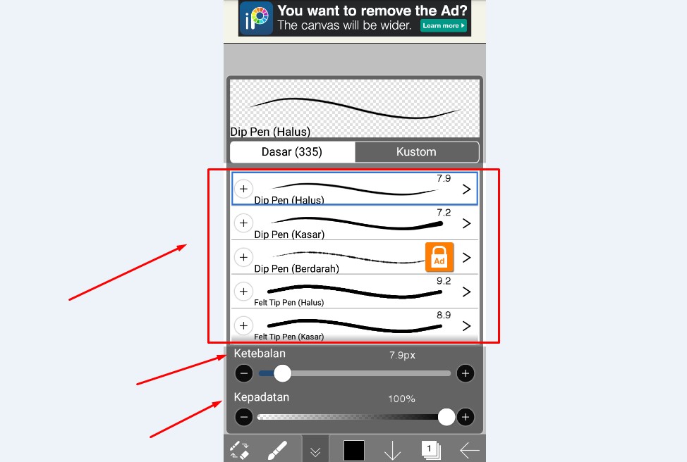 10 Tutorial Cara Menggambar di Ibis Paint X Android Untuk Pemula