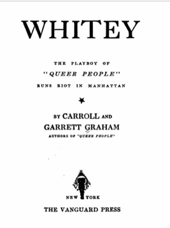 BOOKTRYST: Whitey The Irrepressible Infests Europe After Festing With ...