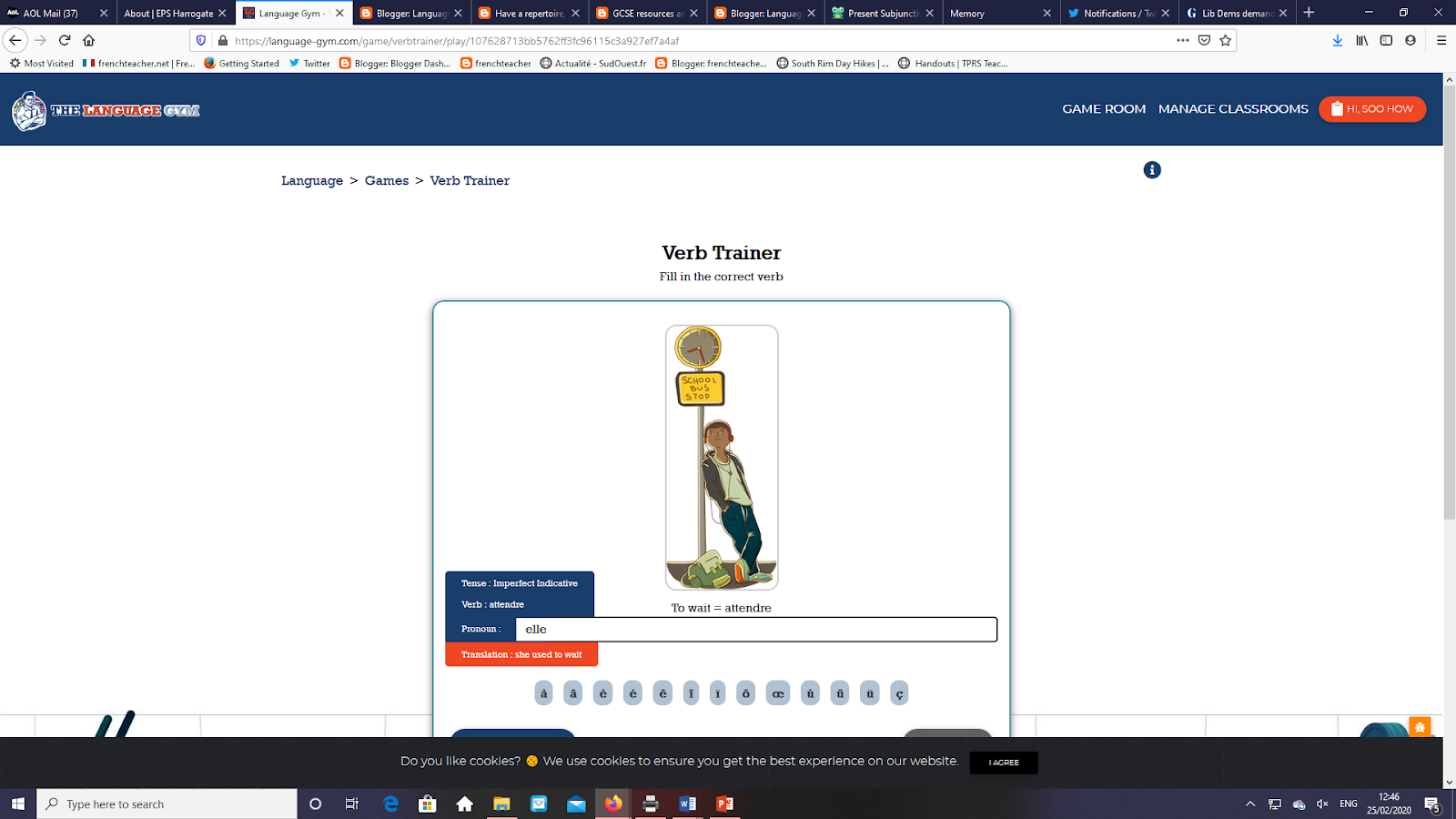 Review: The Language Gym interactive site