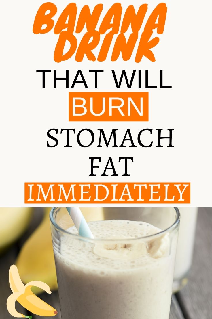 Banana Drink That Will Burn Stomach Fat Immediately. | .Hello Healthy.
