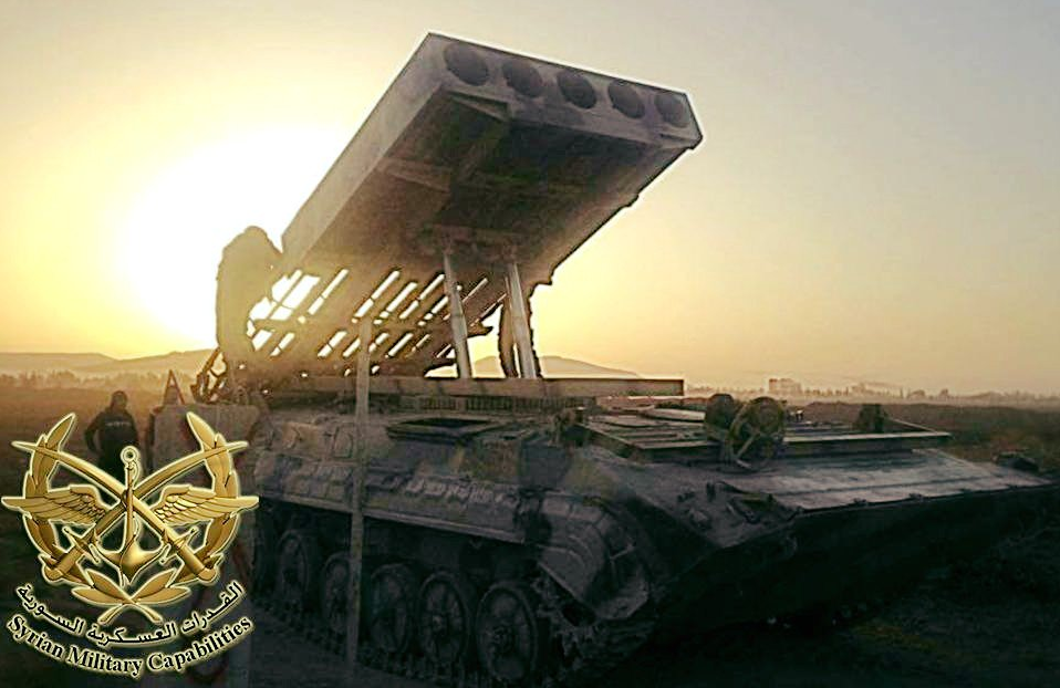 Modern Wartime Designs: The Syrian Shams MRL - Oryx