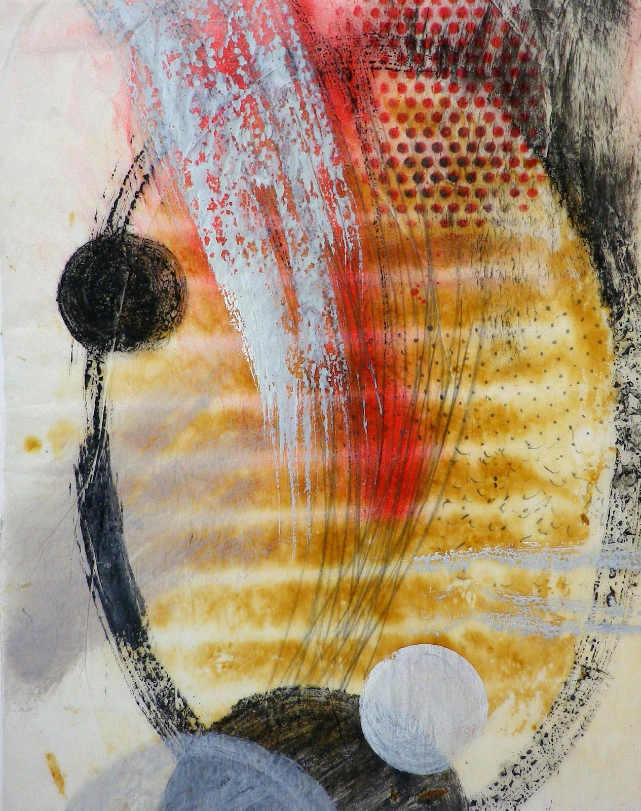 RAFAEL CERDÁ. PINTURAS, ESCULTURAS Y GRABADOS: Pinturas sobre papel 2013-14