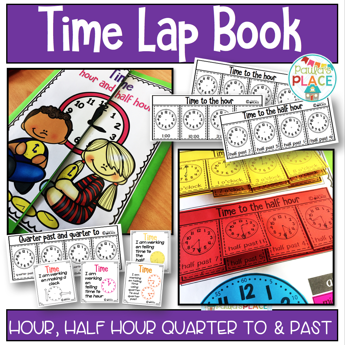 Paula's Place Teaching Resources: Time Lap Book
