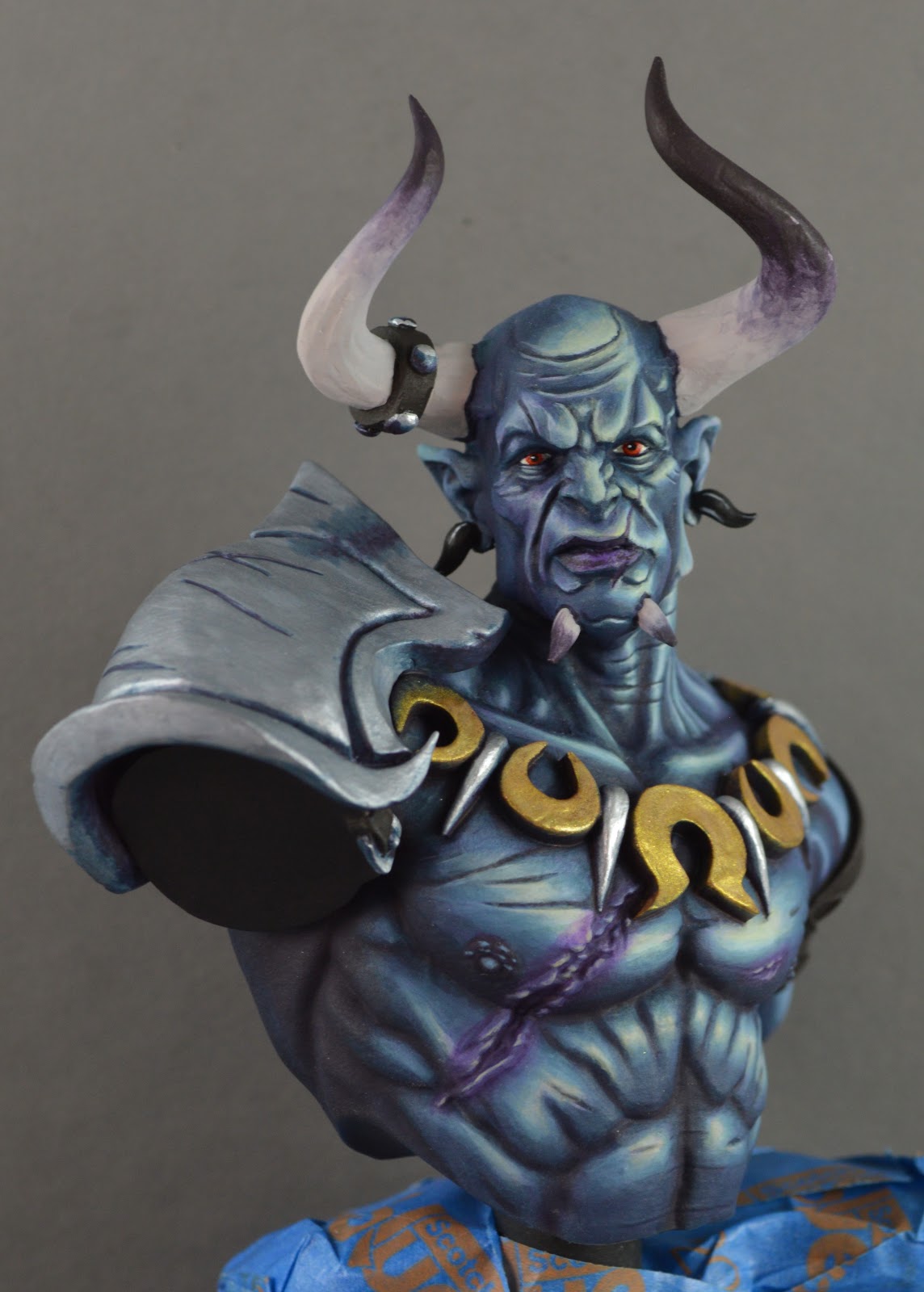 Jen's Mini Painting: Demon: Metals
