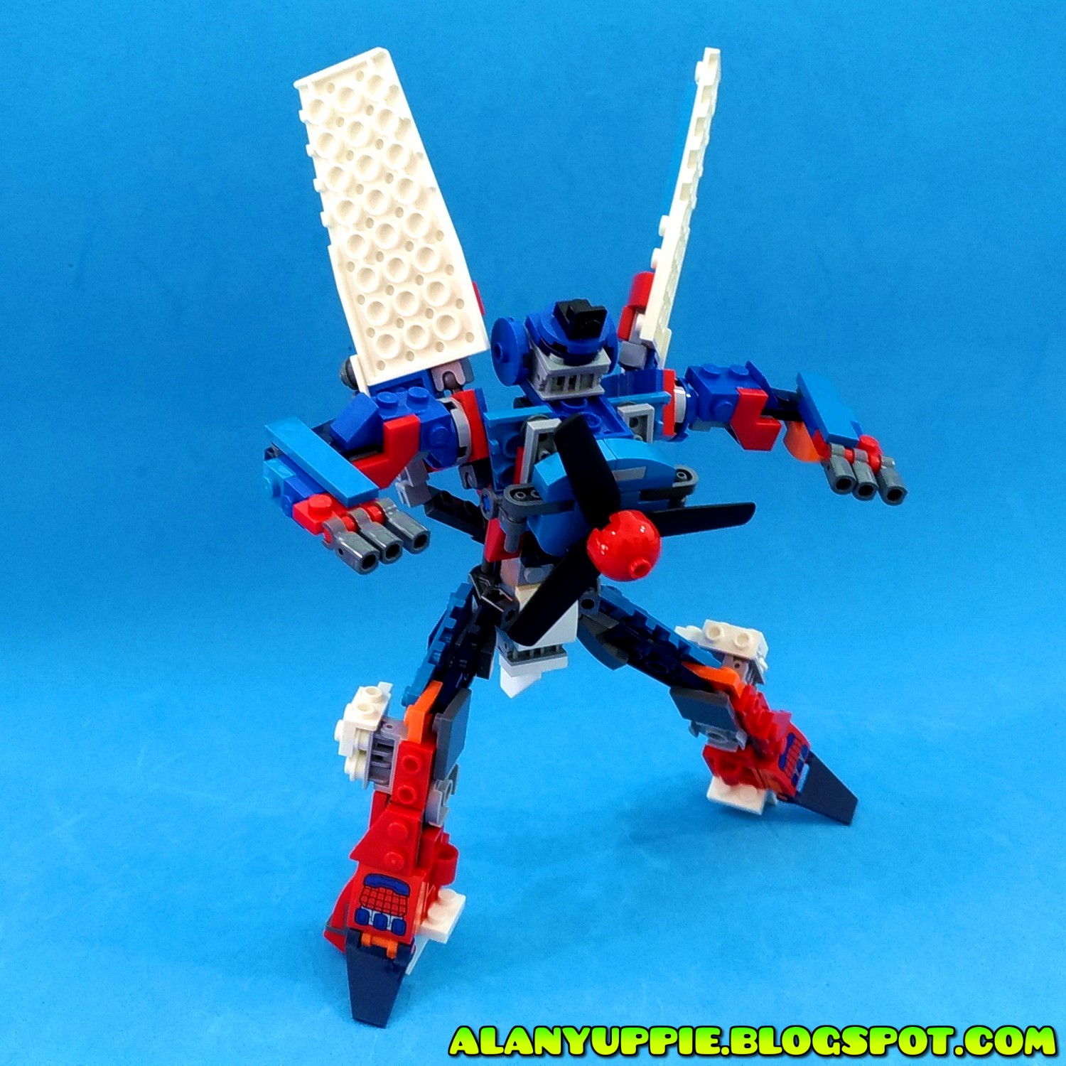 Alanyuppie's LEGO Transformers: Video Tutorial: Transformer Spiderplane ...