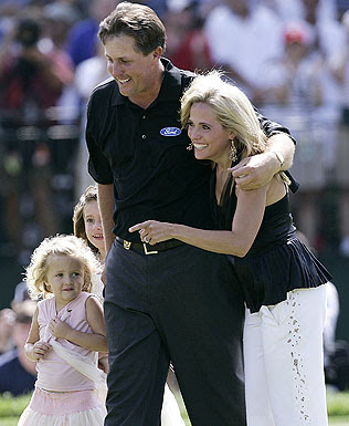 Phil Mickelson With Family Pics, Images 2011 | All About Sports