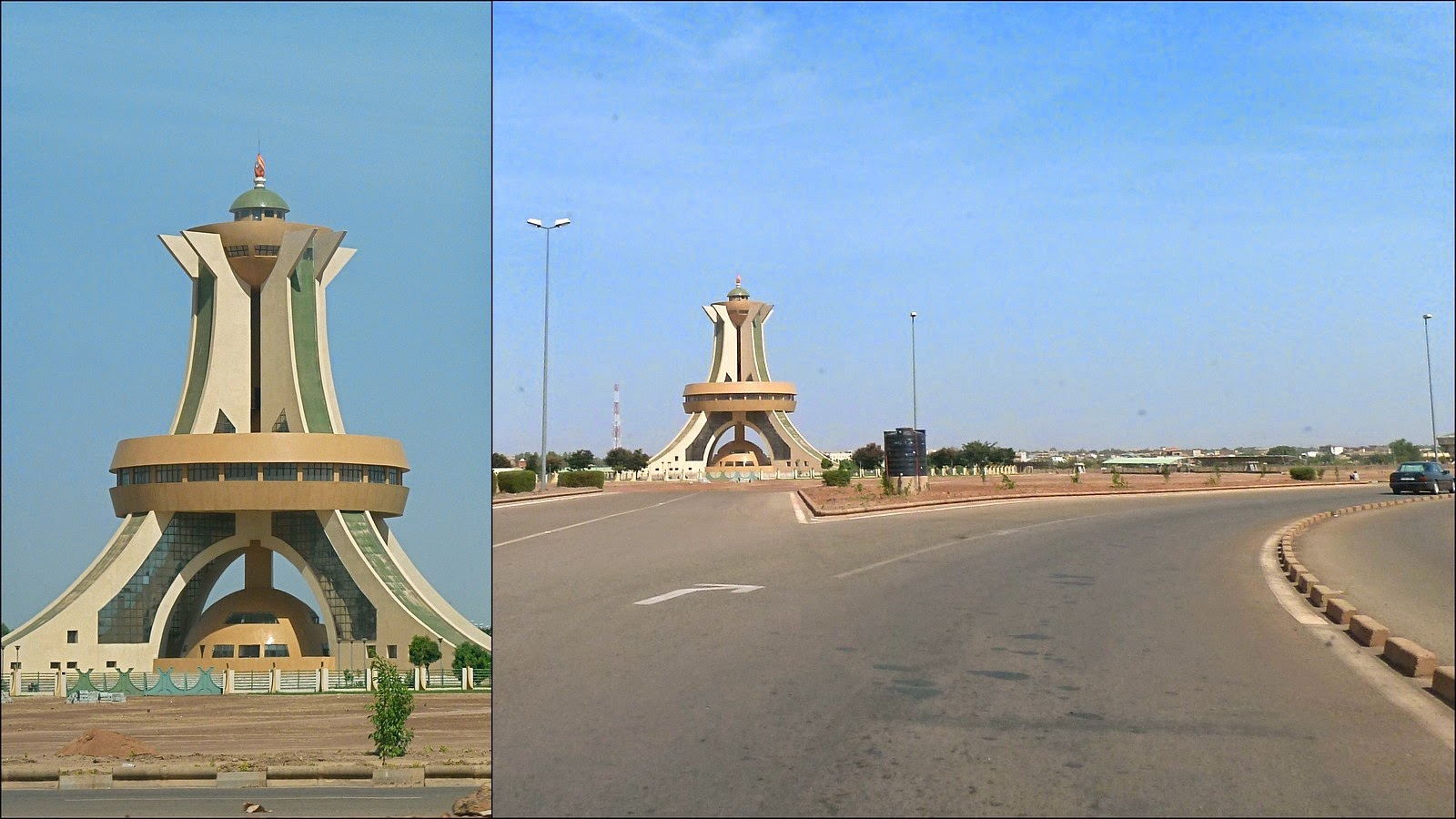 Ouaga Pascal et moi, l'aventure africaine continue...: Ronds points à Ouaga